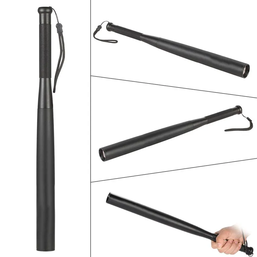 Tactical LED Flashlight - Zoomable Baton Torchlight, Super Bright 450 ...