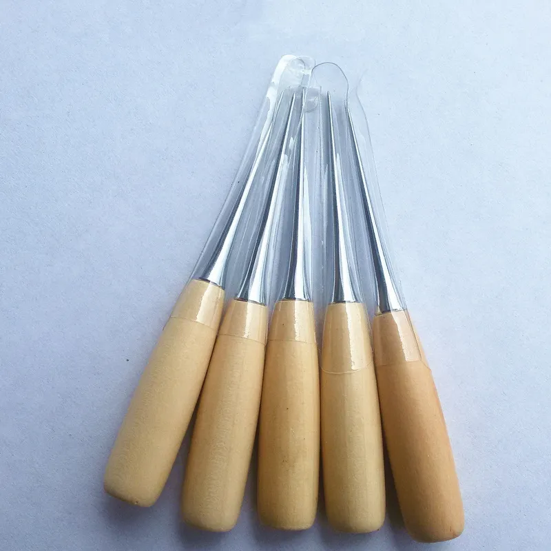 Wood Handle Awl: Professional Hand Tool For DIY Leather Craft ...