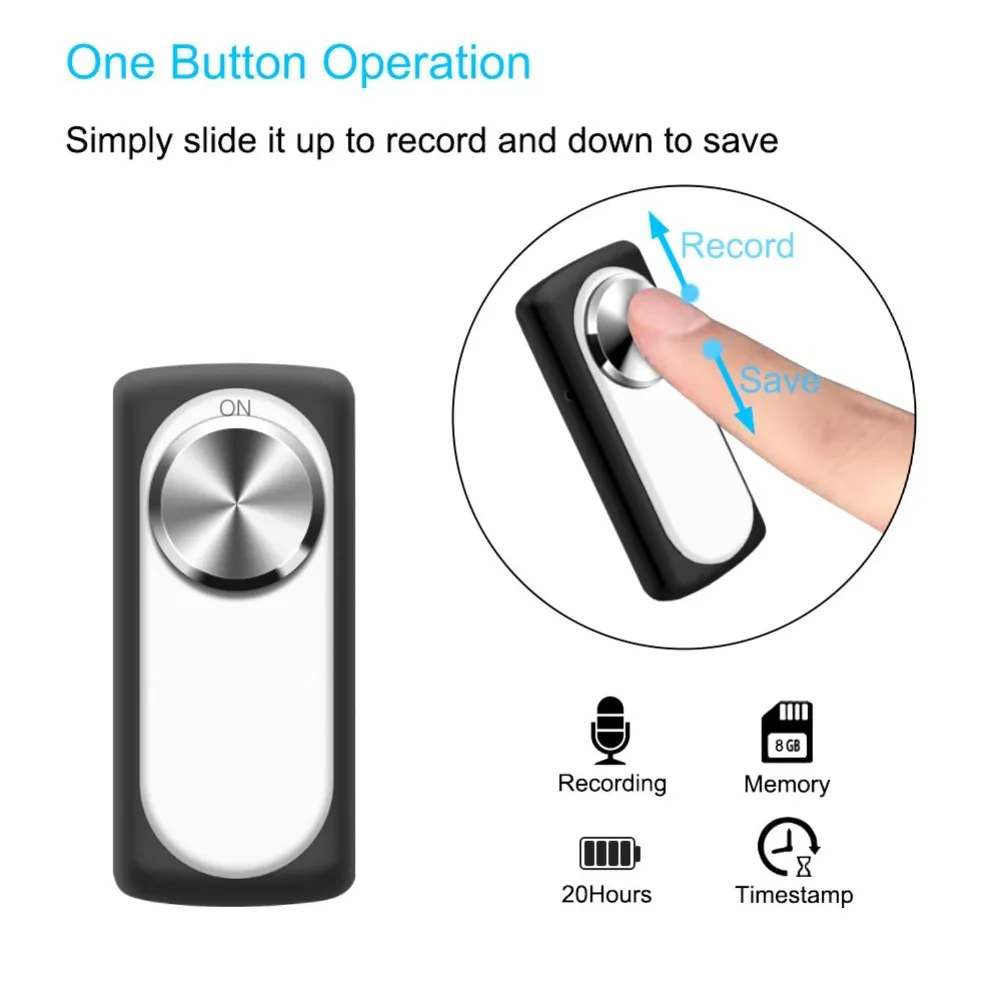 DHgate.com:8GB Voice Recorder Wristband with Detachable Bracelet ...