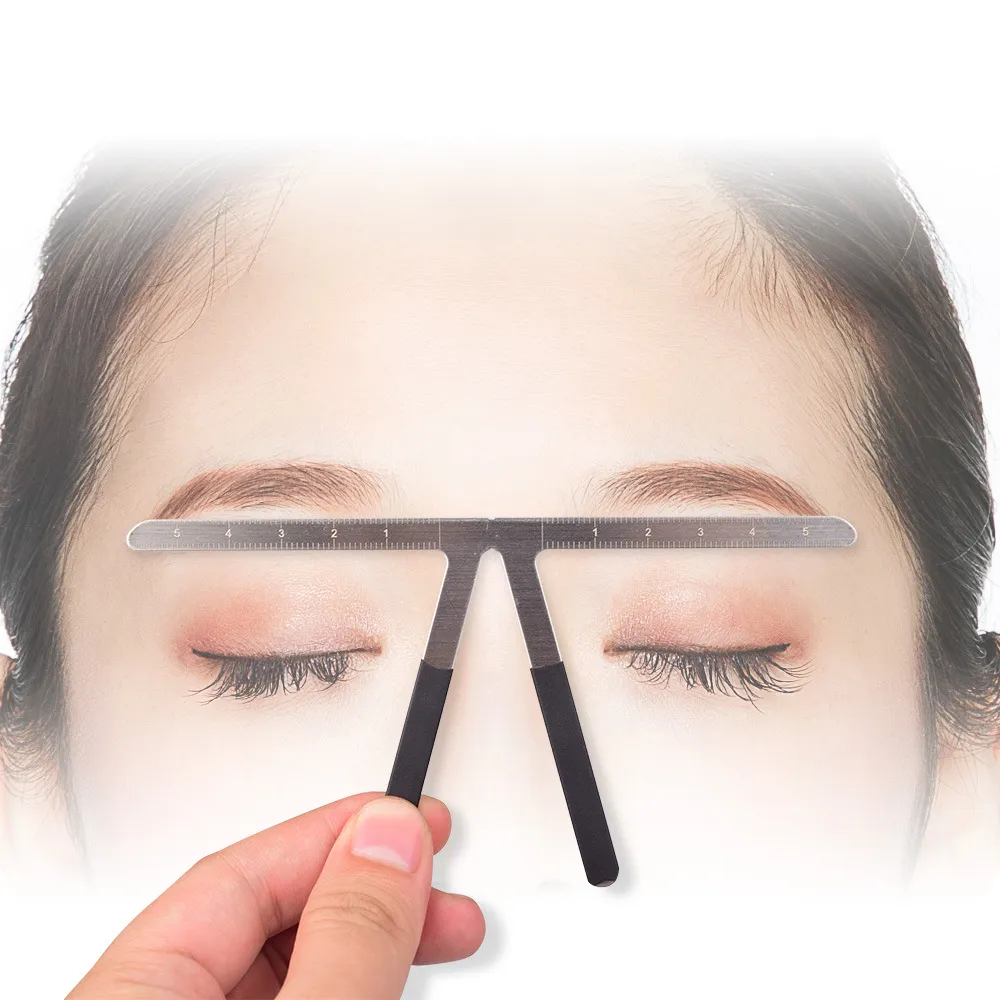 Eyebrow Shaper Tool Semi-Permanent Three-Point Positioning Balance for ...
