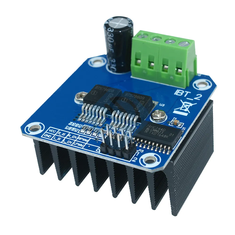 Arduino BTS7960 43A DC Motor Driver With Smart Current Sensor High ...