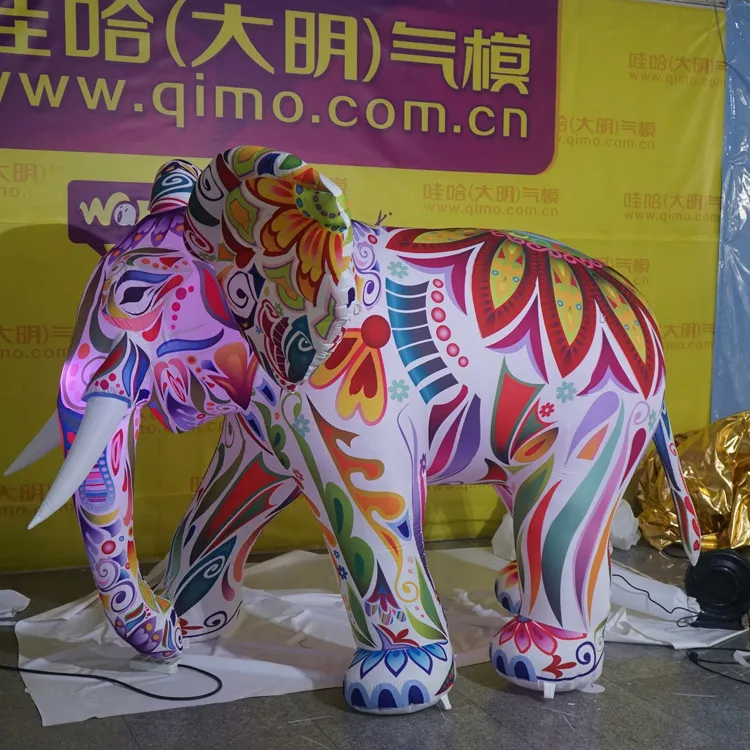 Wholesale Customized Inflatables Balloon Elephant Inflatable Art Model ...