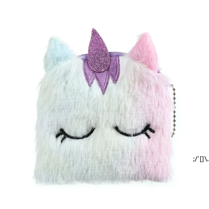 Plush Axie Coin Purses Cute Cartoon Soft Fluffy Axie Coin Bags With ...