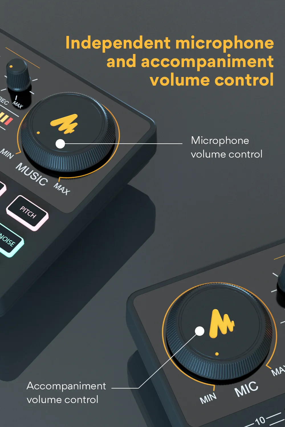 ProMix USB Audio Mixer: Professional Live Streaming Sound Card And ...