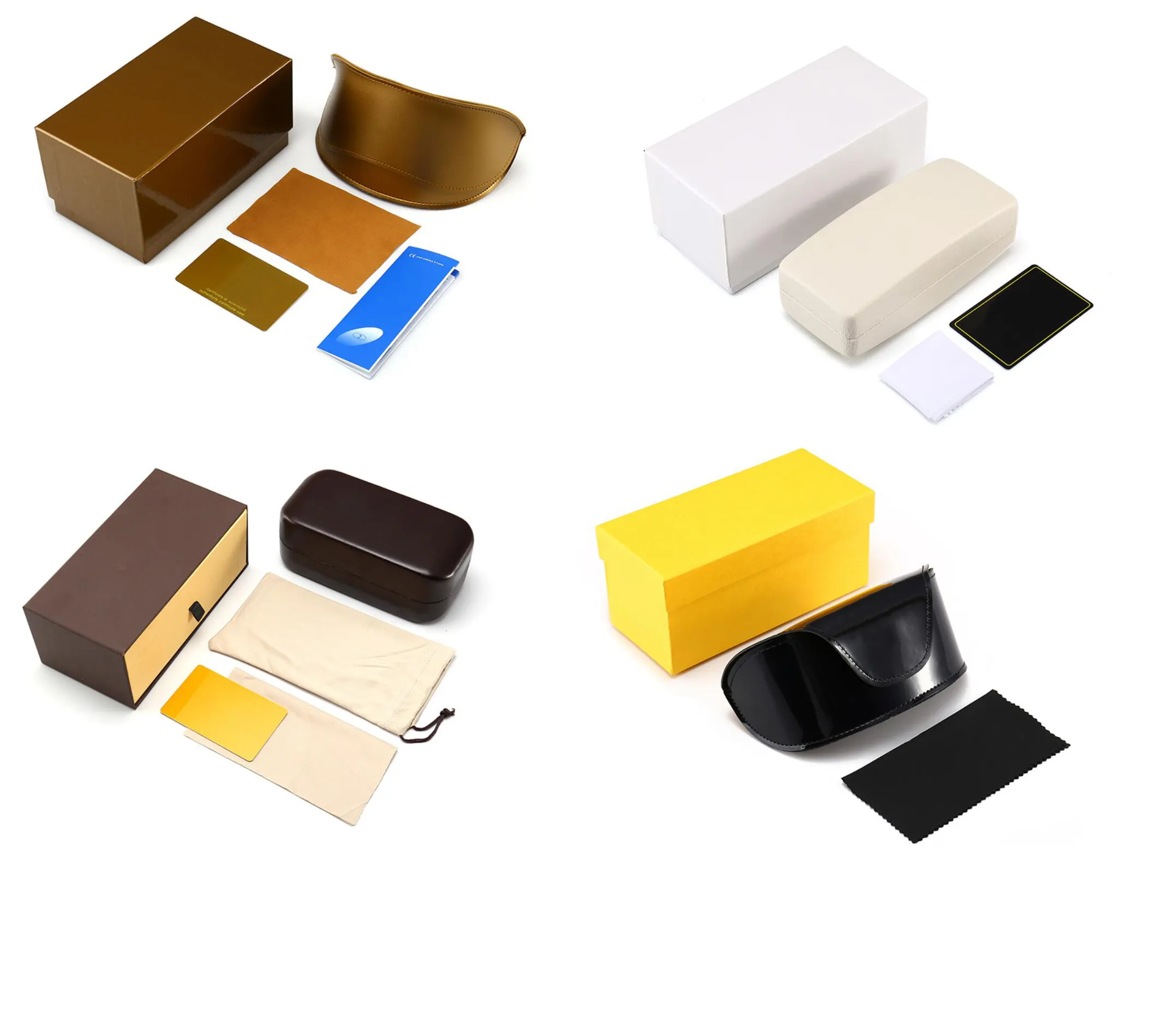Premium Folding Sunglasses Package Box With High Quality Yellow, Black ...