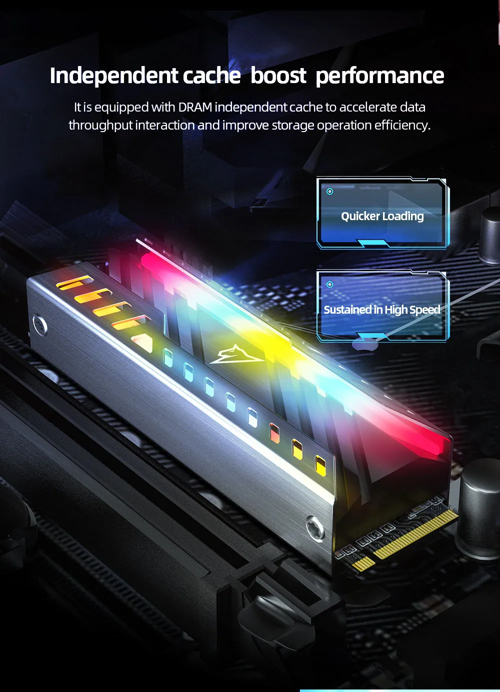 SSD NVMe M2 Ssd 500gb 1tb 2tb SSD M2 RGB M.2 NVMe PCIe Solid State ...
