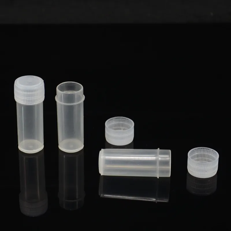 Wholesale Translucent Plastic Sample Bottles 5ML Small Vials For Pills ...