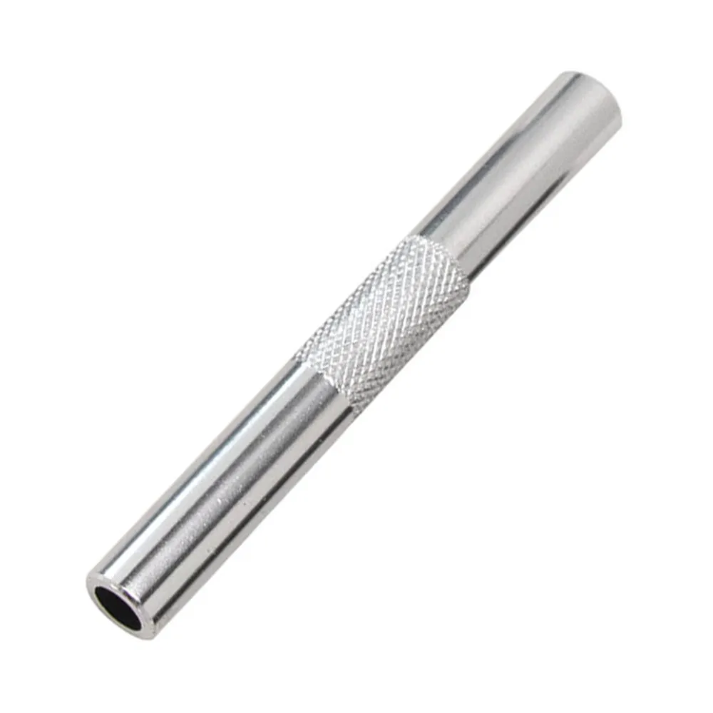 Smoke Sniffer Pipe Aluminum Pen Style Snuff Snorter Dispenser Metal ...