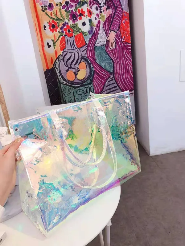 Transparent PVC Tote Bag For Women, Medium... From Liuhongtai1, $51.19 ...