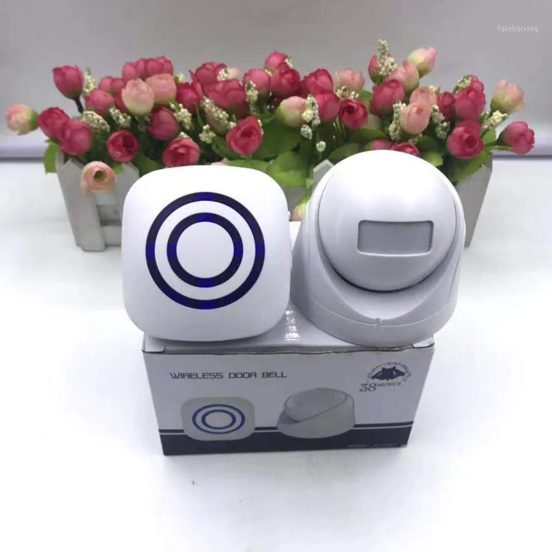 Wireless Motion Sensor Door Chime: Gate Entry Alert with PIR Motion ...