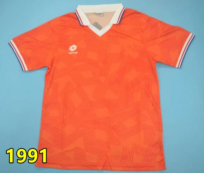 Retro Gullit 1988 86 89 91 Soccer Jerseys Marco Van Basten 97 98 ...