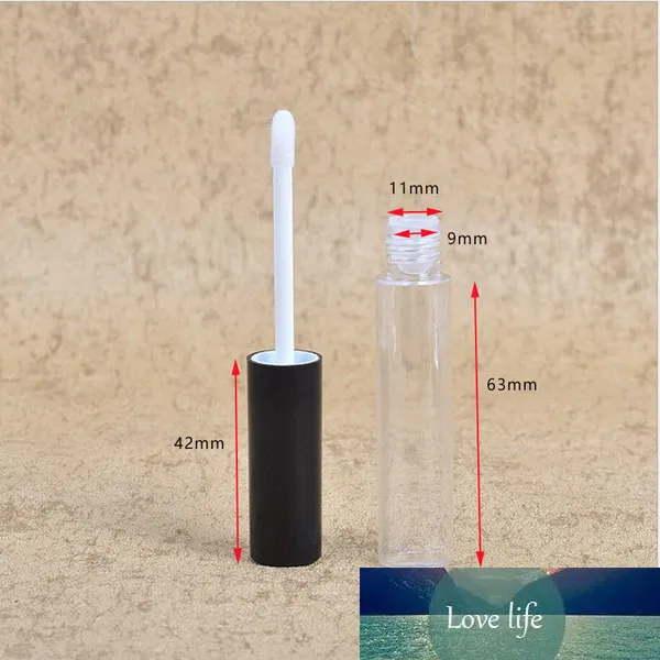 Mini Makeup Samples Container - Empty Lip Gloss Tube with Brush ...
