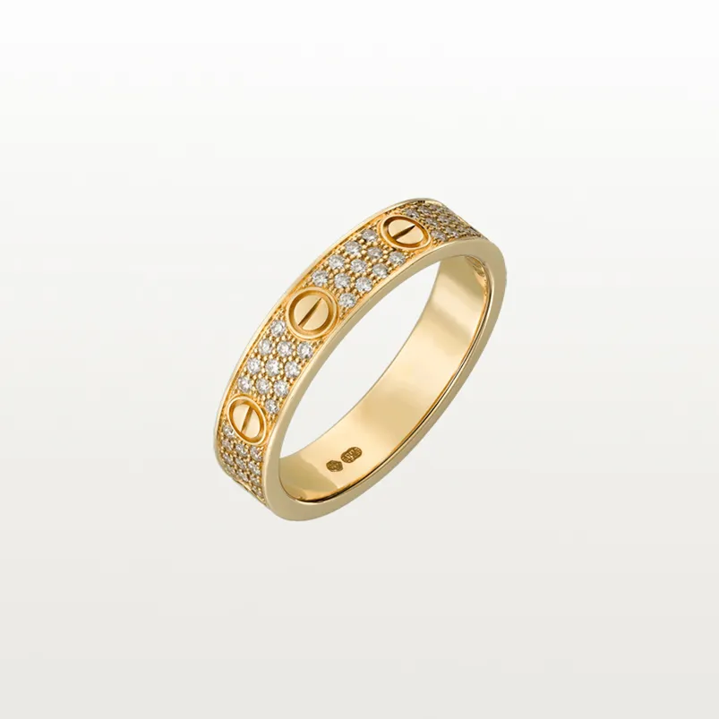 Love Screw Ring Classic Luxury Designer Jewelry Women Diamonds Gold ...
