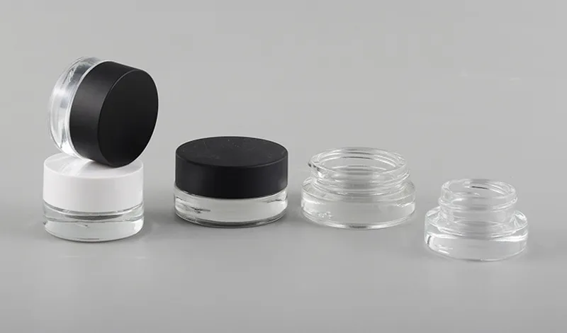 Wholesale Tempered Glass Small Containers With Lids For Dab Wax, Oil ...