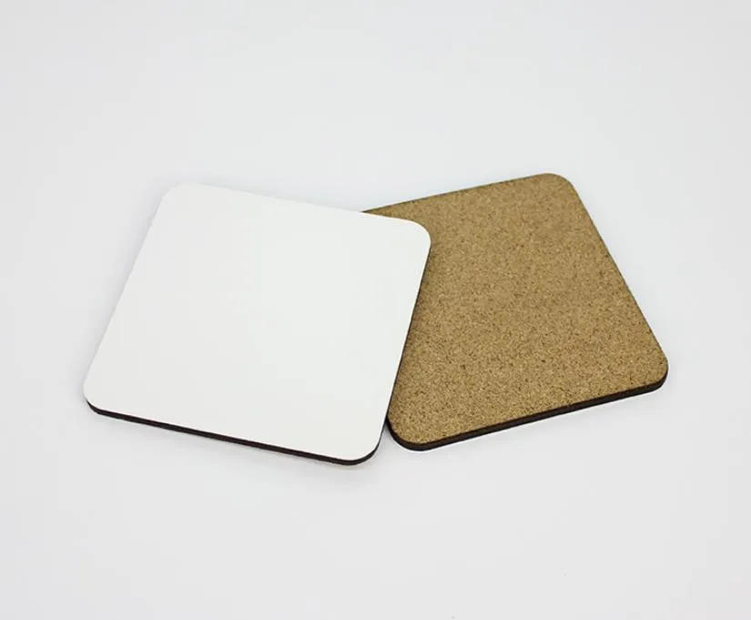 Sublimation Coaster, 95 x 95mm, 4mm Thick MDF Wooden DIY Gift, Cup Mat ...