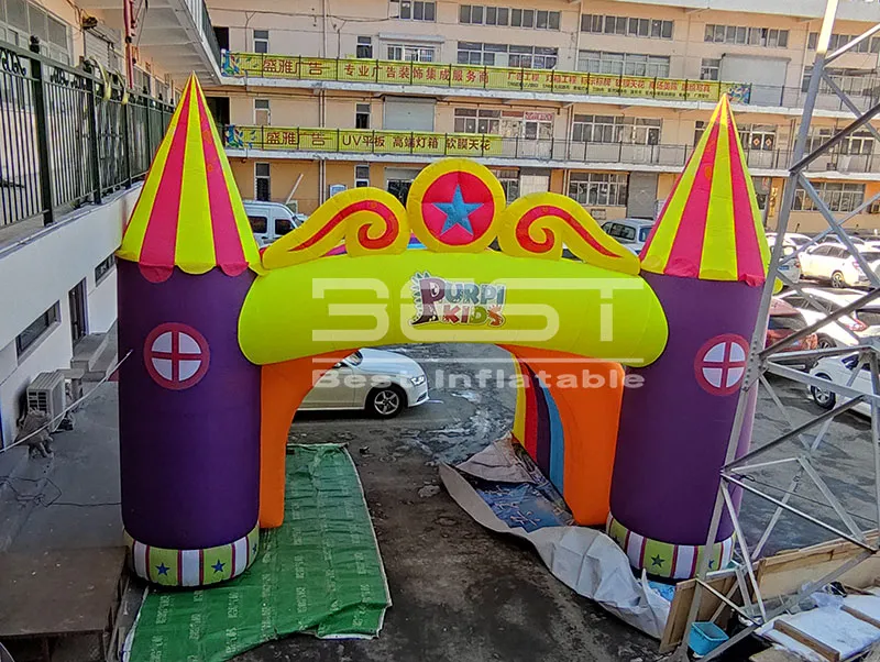 Wholesale Customizable Semi Circular Inflatable Advertising Archway For ...