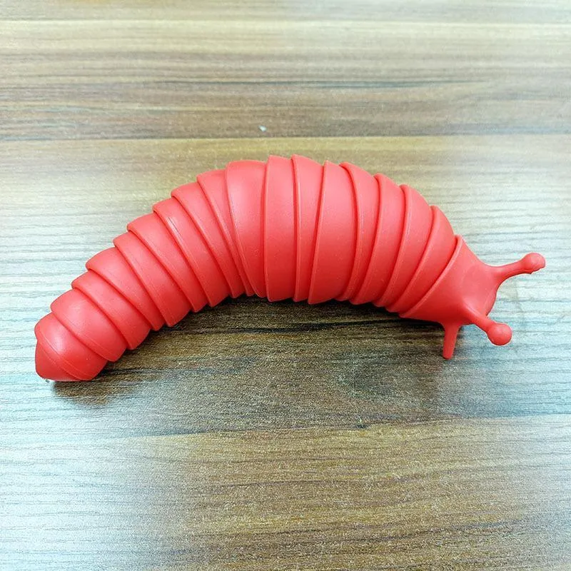 Fidget Slinky Toys Slug Articulated Flexible 3D Slugs Favor Fidget ...