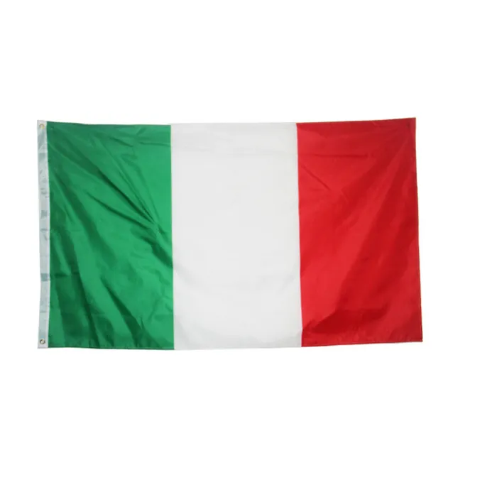 Italian Flags 3x5 FT 100% Polyester Italian Country National Flags With ...