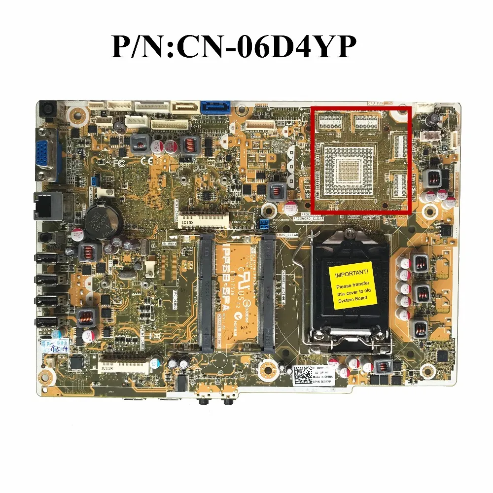 Dell Inspiron One 2320 Vostro 360 AIO Motherboard IPPSB SFA 06D4YP ...