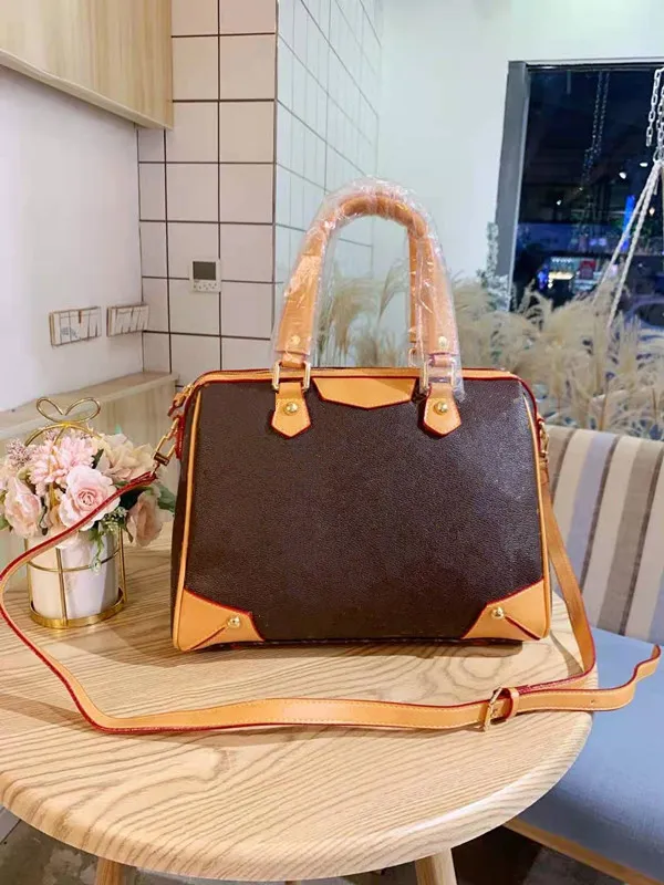 Brand New Genuine Leather Handbags Portable Shoulder Totes For Women ...