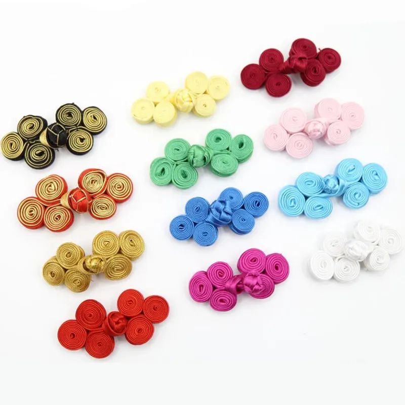 Sewing Notions Buttons: Chinese Knot Buttons, Three Rounds Cloth Buckle ...
