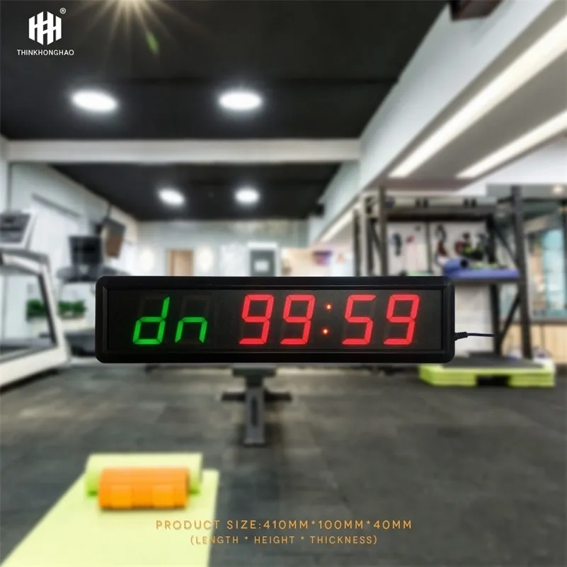 Multifunctional LED Sports Timer with Countdown, Tabata Training, and ...