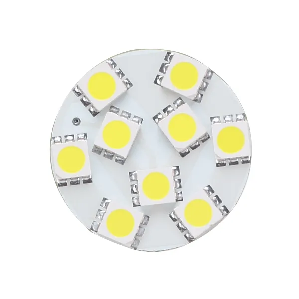 Round Board G4 Light 12v Led Bulb 10LEDs, 5050SDM, Wide Volt, 12VDC ...