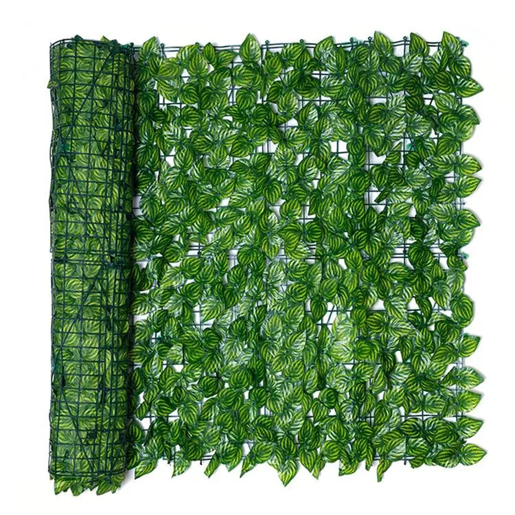 Artificial Leaf Privacy Fence Screening - Garden Decoration, Realistic ...