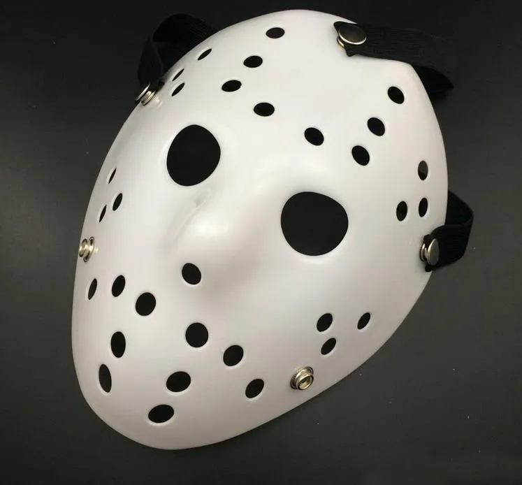 Halloween WHite Porous Men Mask Jason Voorhees Freddy Horror Movie ...