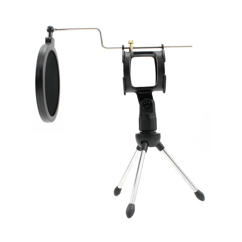 Professional Adjustable Desktop Microphone Filter Stand Studio Audio ...