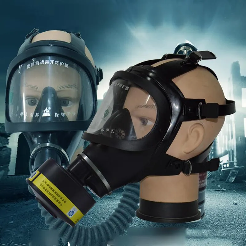 Tactical Hood Gas Mask Industrial Respirator Full Face Painting ...