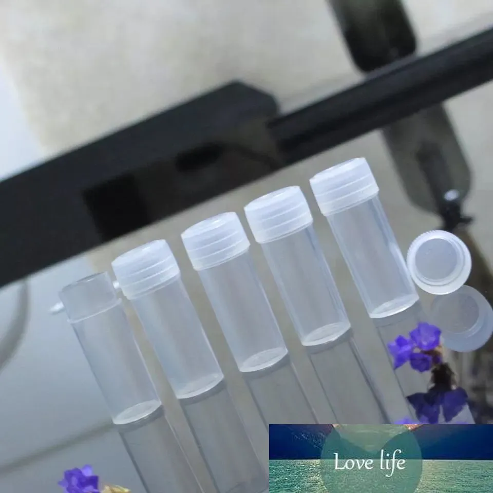 Clear Plastic Sample Bottle Small Bottle Jars Test Tube Mini Bottles ...