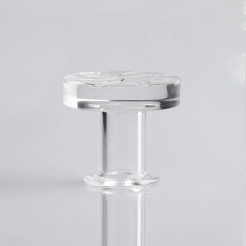 32OD Quartz Carving Spinner Cap Clear Carb Cap For Flat Top Banger ...