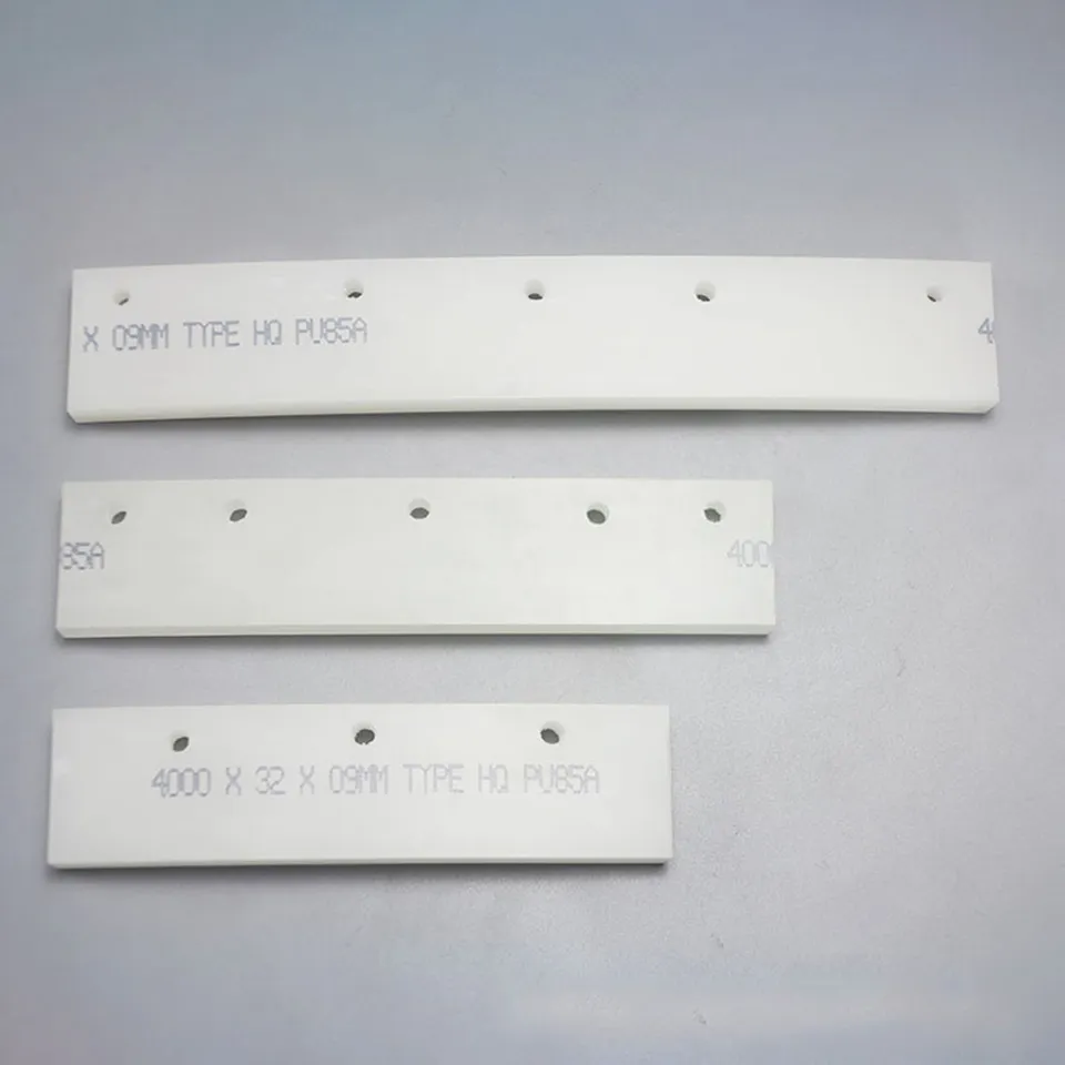 Pro Hand Squeegee Replacement Blades Straight Silicone Rubber Blades ...