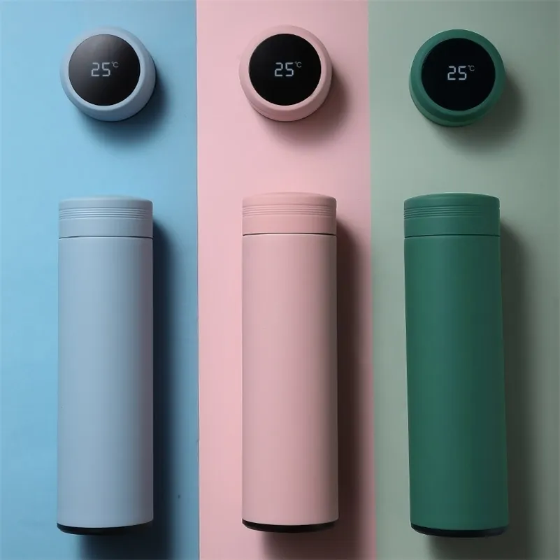 450ml Smart Thermos Bottle Cup - Temperature Display, Insulated ...
