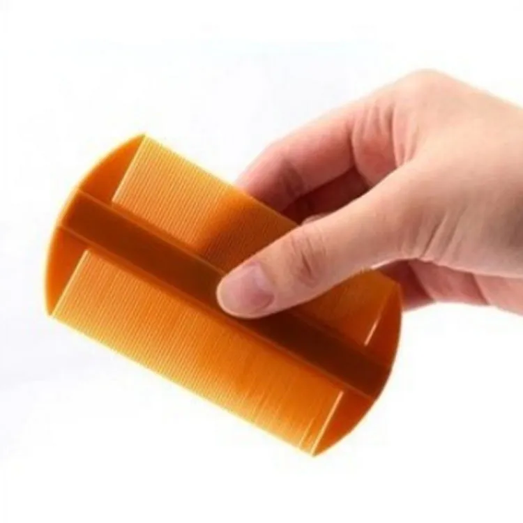 Plastic Encryption Combs Perforated Strainer Dense Tooth Flea Comb ...