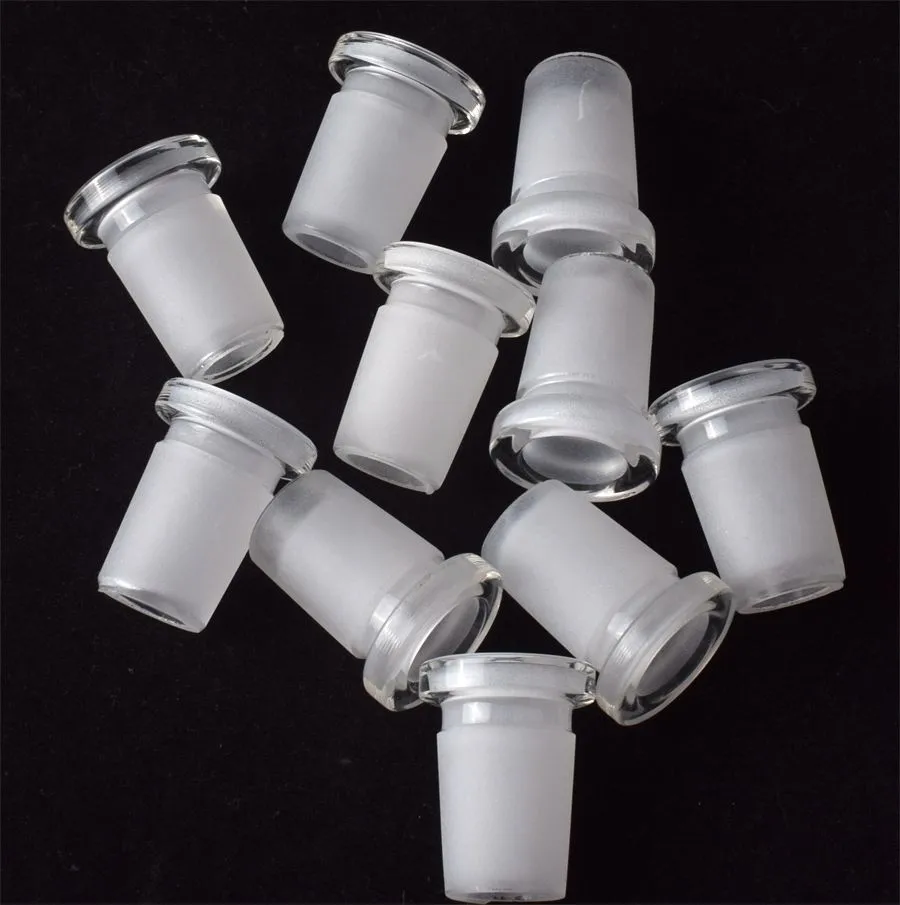 18mm Male To 14mm Female Glass Down Stem 15mm Pipe Adapter With Slit ...