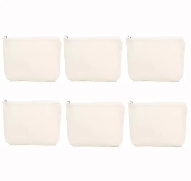 DHgate.com:Zipped Coin Purse 20pcs Sublimation Blank Canvas Cosmetic ...