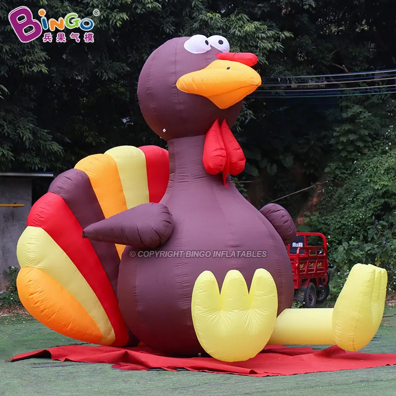 Inflatable Turkey Cartoon Model For Event Ads & Party Decor 3.6x3x3.7M ...