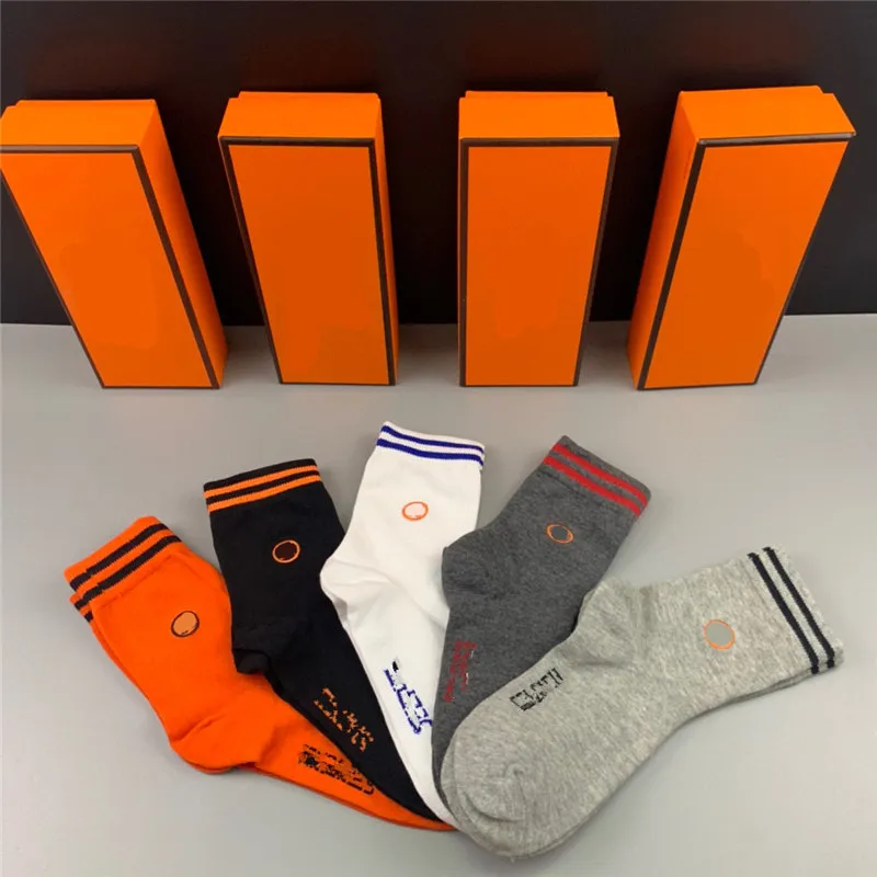 Designer Socks for Men and Women, Five Pair Luxe Sports Winter ...