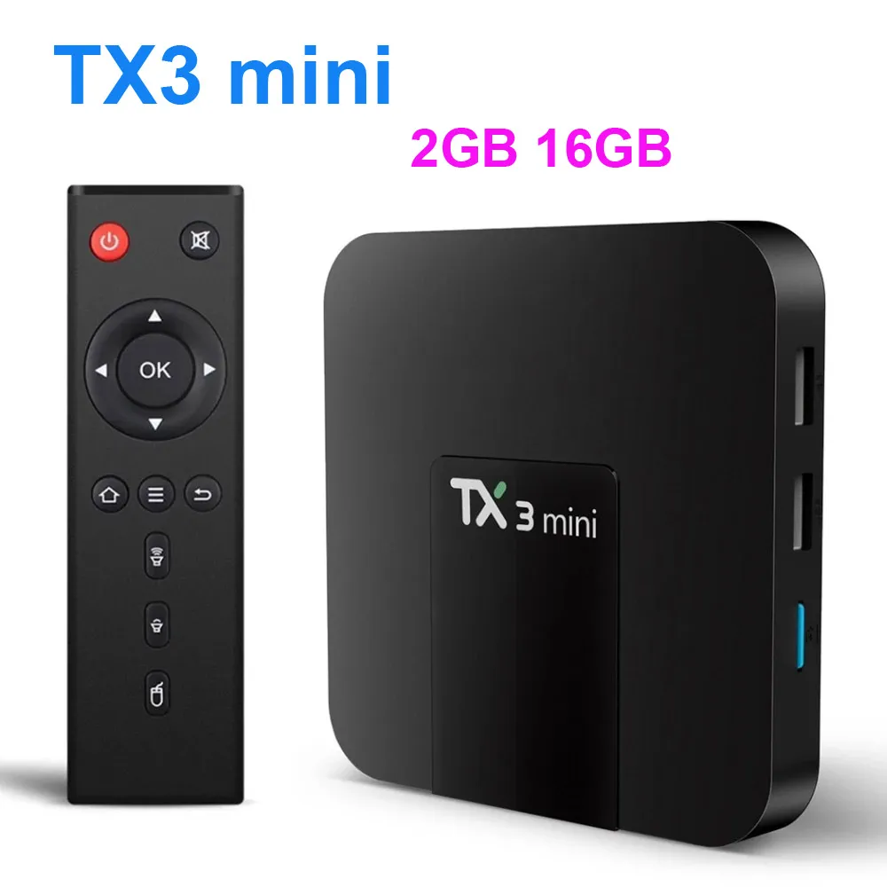 Tanix TX3 Mini Android 10 TV Box: 4K Smart TV Box Media Player ...