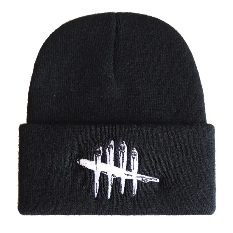 Dead By Daylight Cotton Beanie Embroidered Knitted Winter Hat For Men ...