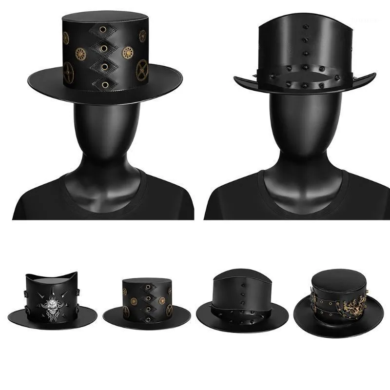 Vintage Steampunk Magician Top Hat Perfect Party Accessory For Fancy ...