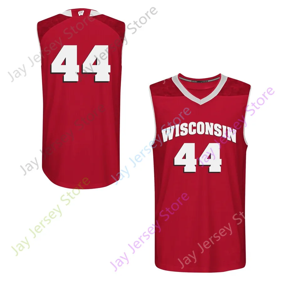 Wisconsin Badgers Basketball Jersey NCAA College Nate Reuvers Brad ...
