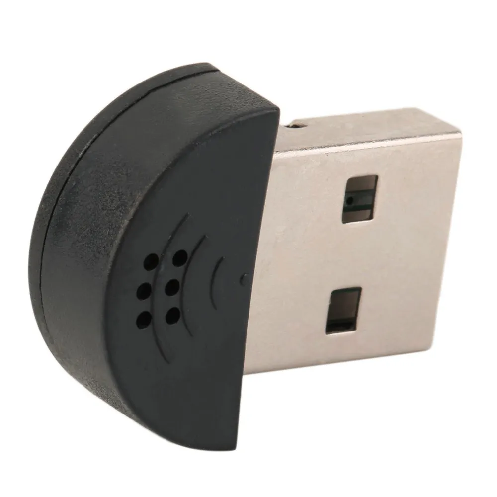 USB Microphone Adapter: Mini Portable Studio Mic For PC Notebook ...