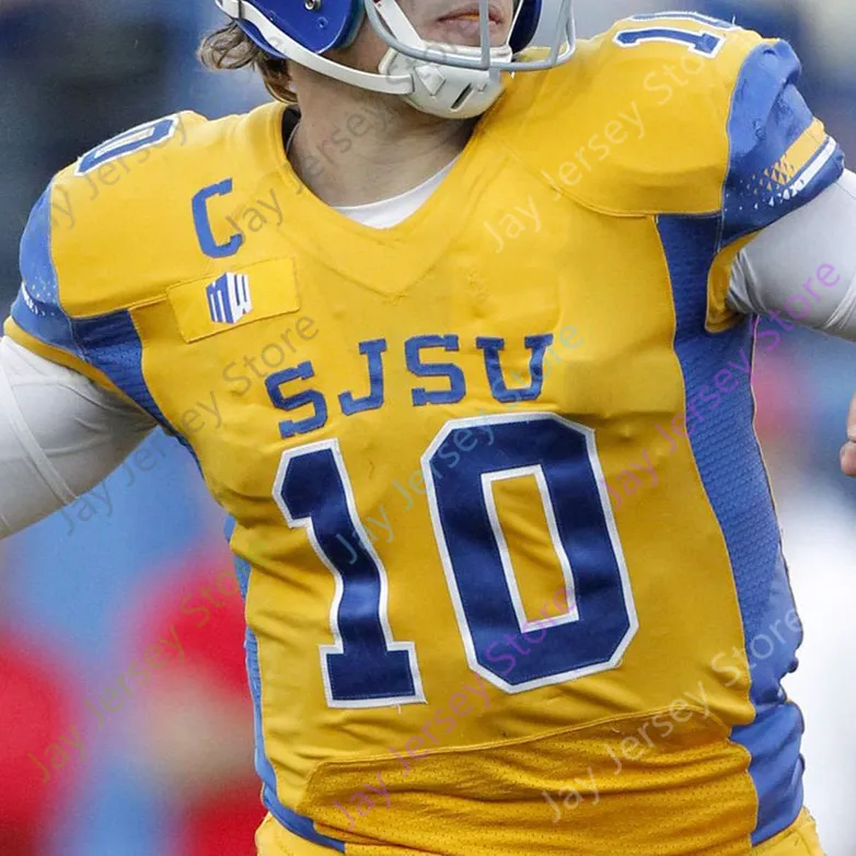 San Jose State Spartans NCAA College Football Jersey, Josh Love, DeJon ...