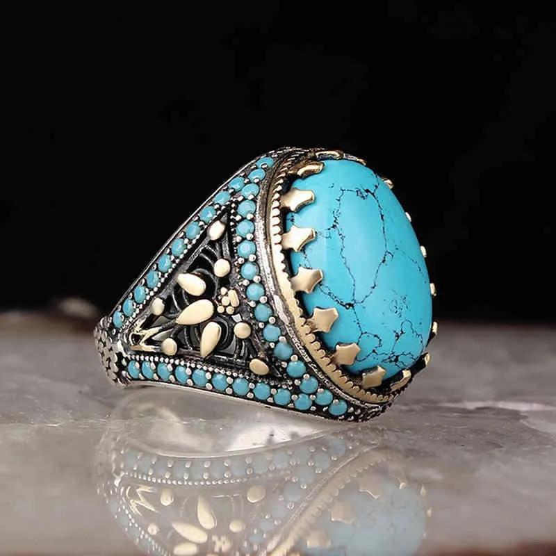 Handmade Vintage Turkish Vintage Mexican Silver Rings With Hollow ...
