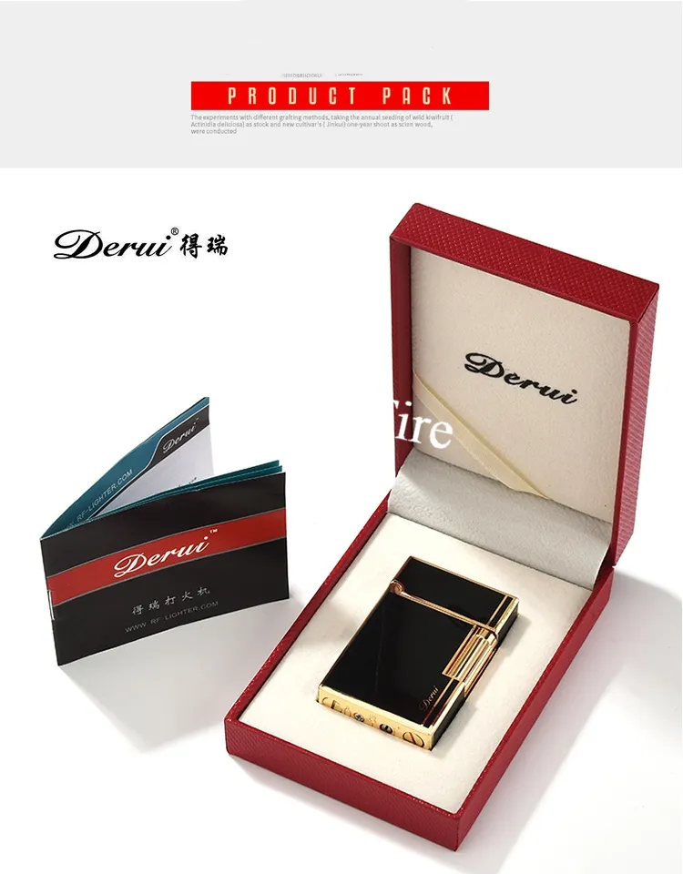 New Metal Cigar Tube Gas Cigarette Lighter Inflated Butane Jet ...