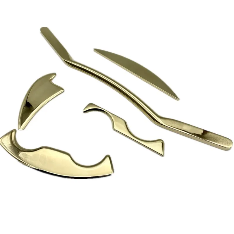 5-Piece Brass Gua Sha Set - IASTM Tool for Fascia Release, Muscle ...