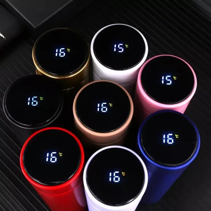 Smart Thermos Bottle 500ml Vacuum Flasks Led Digital... From ...